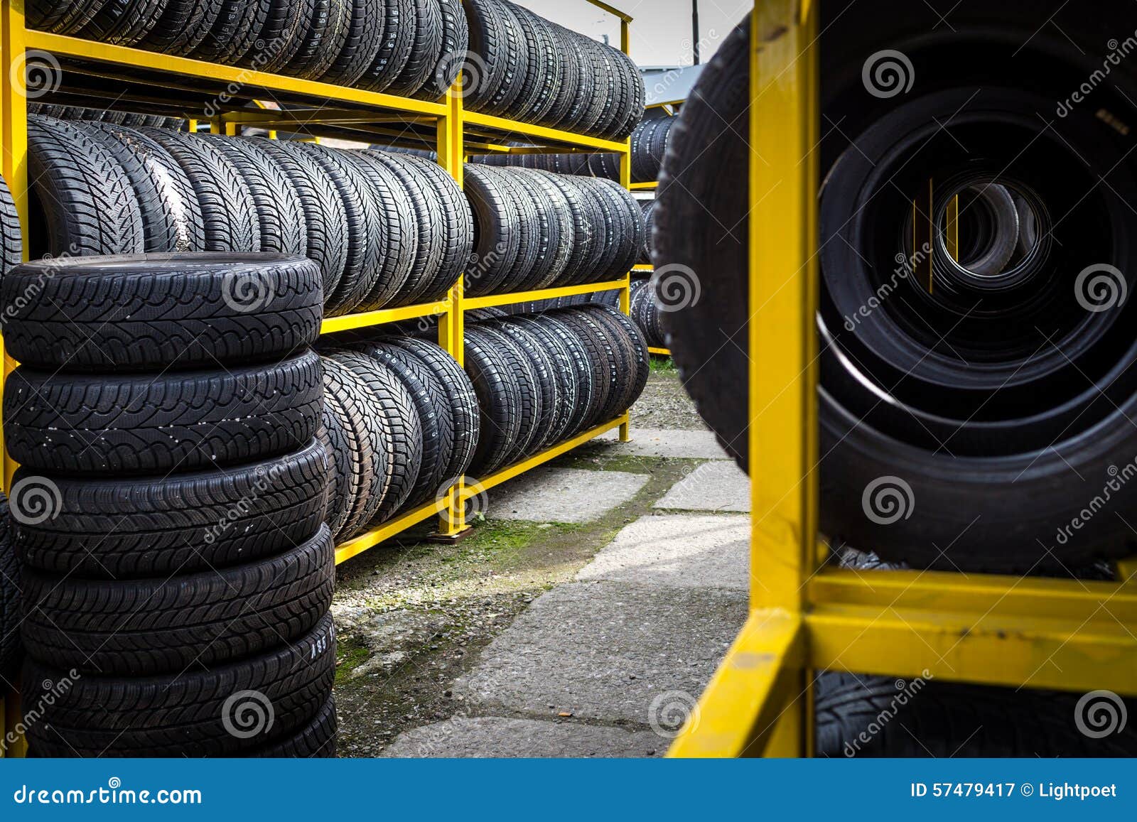 Tires for sale stock image. Image of prepare, auto, industry - 57479417