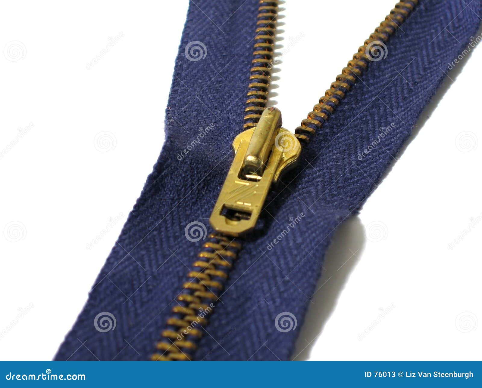 Tirette image stock. Image du tirette, bleu, attachez, vêtement - 76013