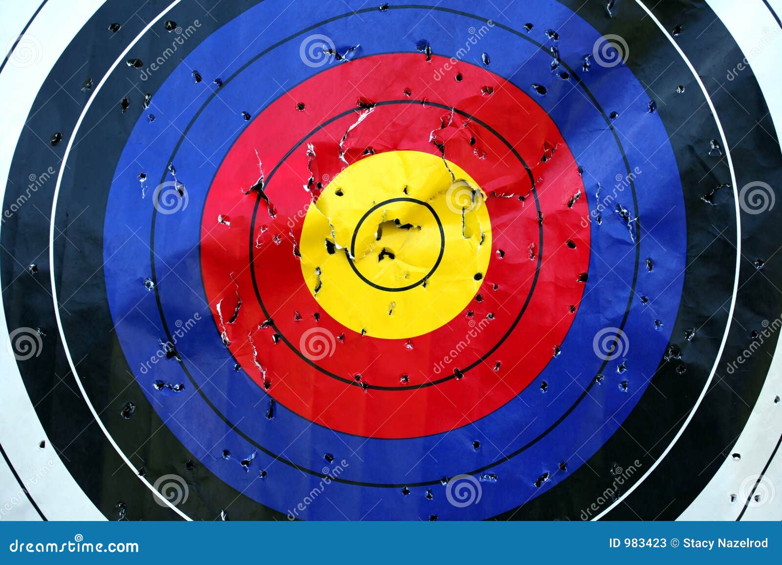 Tiro Al Arco O Blanco Del Dardo Imagen de archivo - Imagen de ...