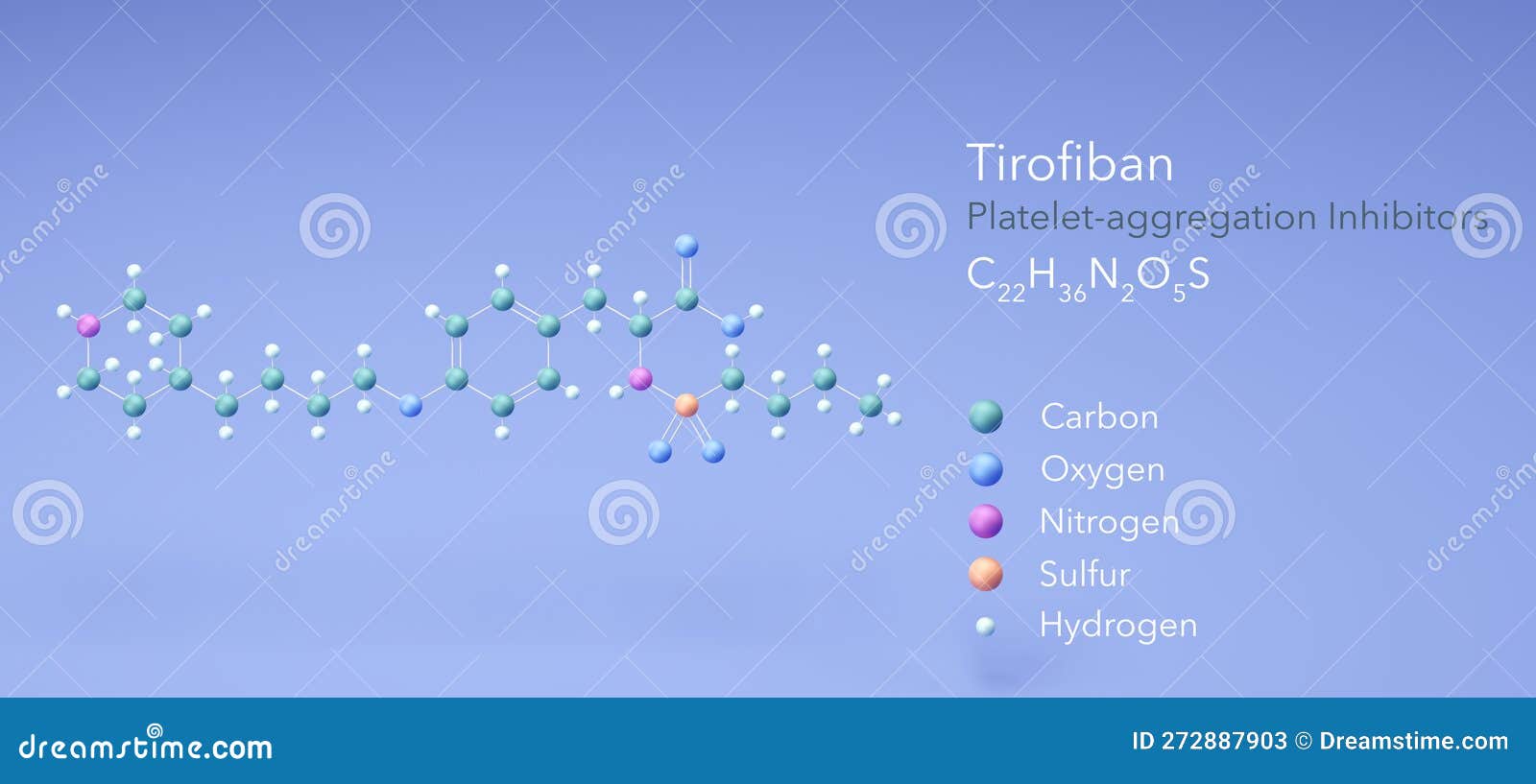 Tirofiban Molecule, Molecular Structures, Platelet-aggregation ... Tirofiban Molecule, Molecular Structures, Platelet-aggregation ...