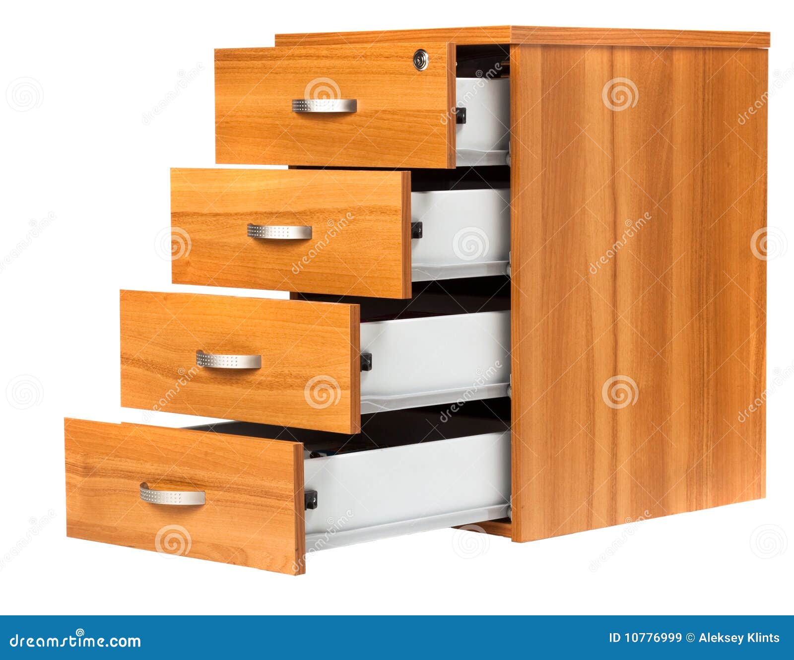 Tiroirs ouverts image stock. Image du module, étiquette - 10776999