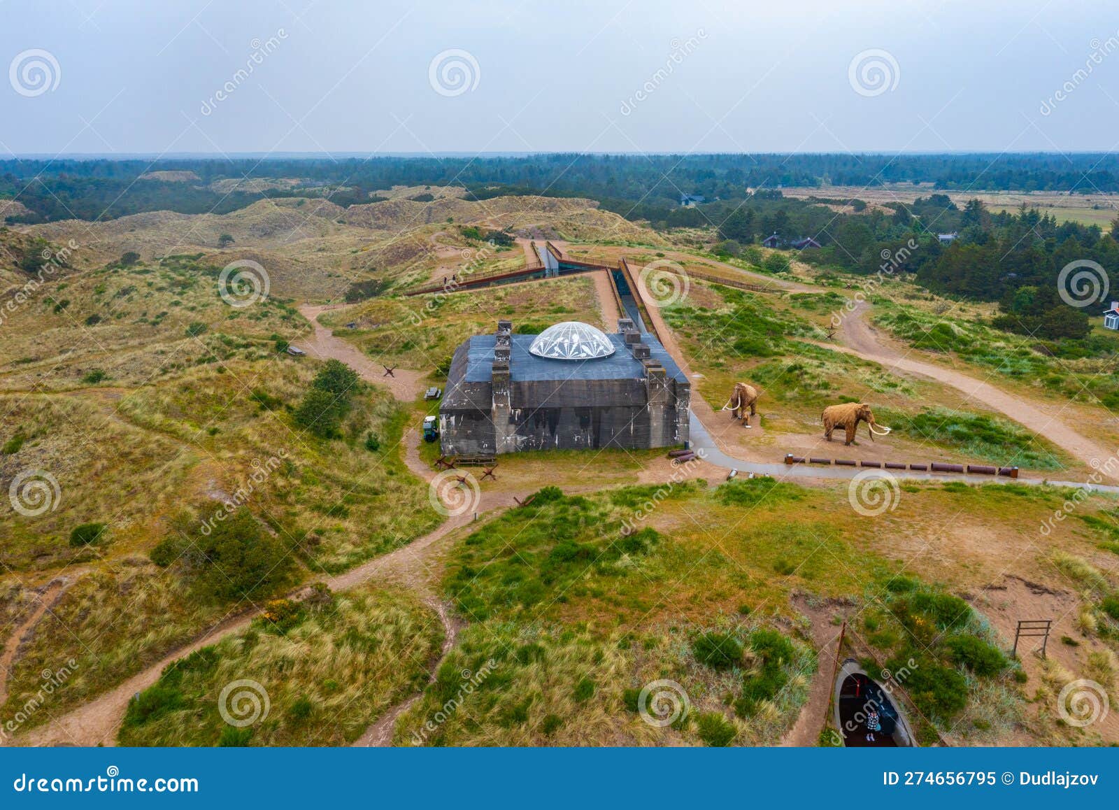 Tirpitz Bunker Hosting a Museum in Denmark Editorial Image - Image of ...