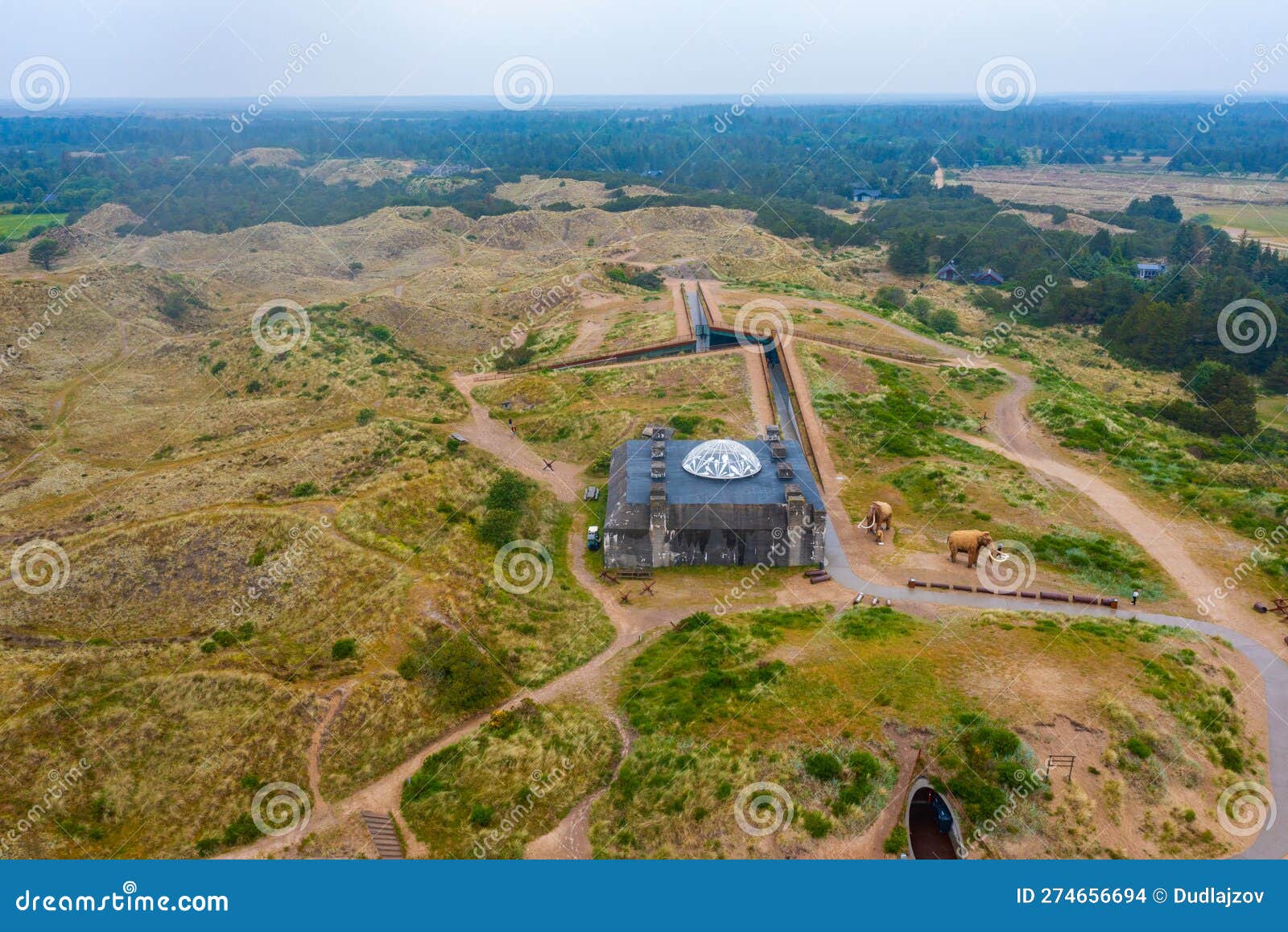 Tirpitz Bunker Hosting a Museum in Denmark Editorial Stock Image ...