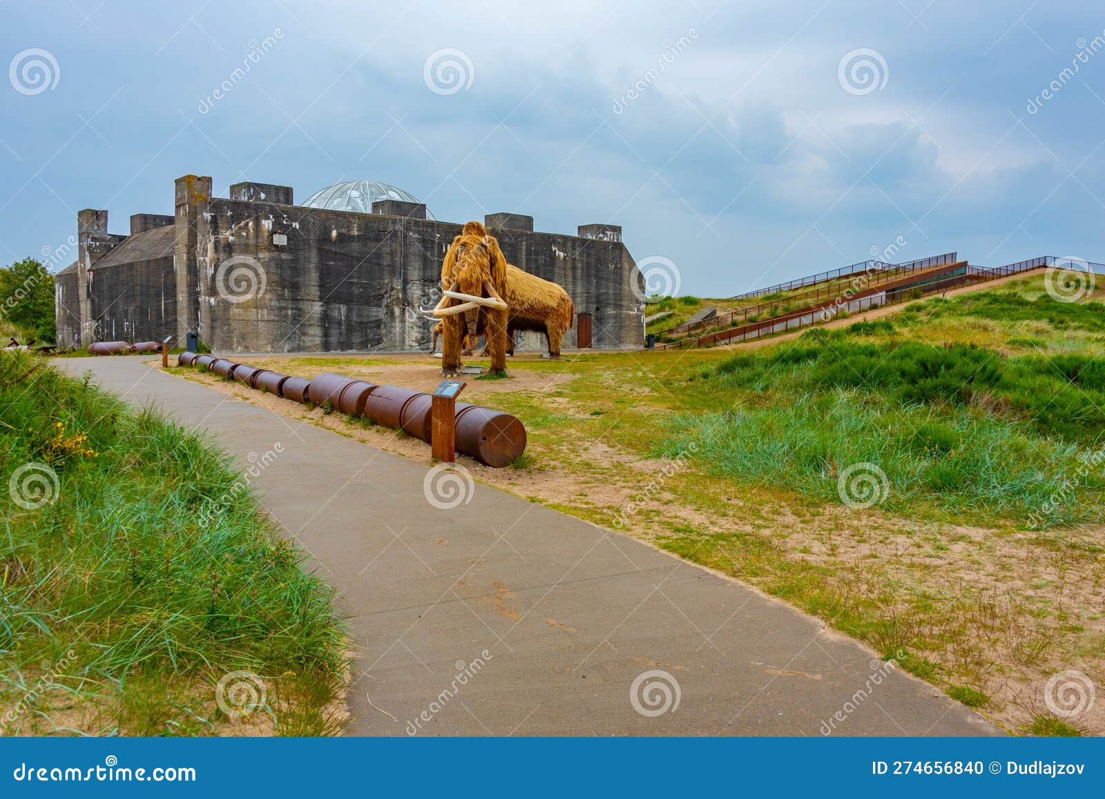 Tirpitz Bunker Hosting a Museum in Denmark Editorial Image - Image of ...