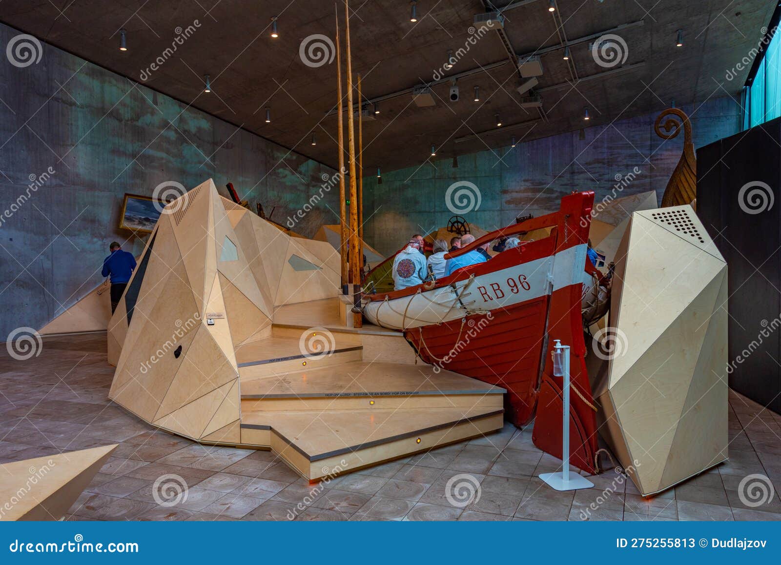 Tirpitz, Denmark, June 17, 2022: Interior of Tirpitz Bunker in D ...