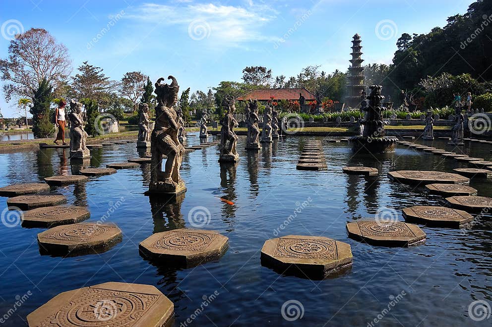 Tirtagangga stock photo. Image of mahabharata, sanga - 11603814