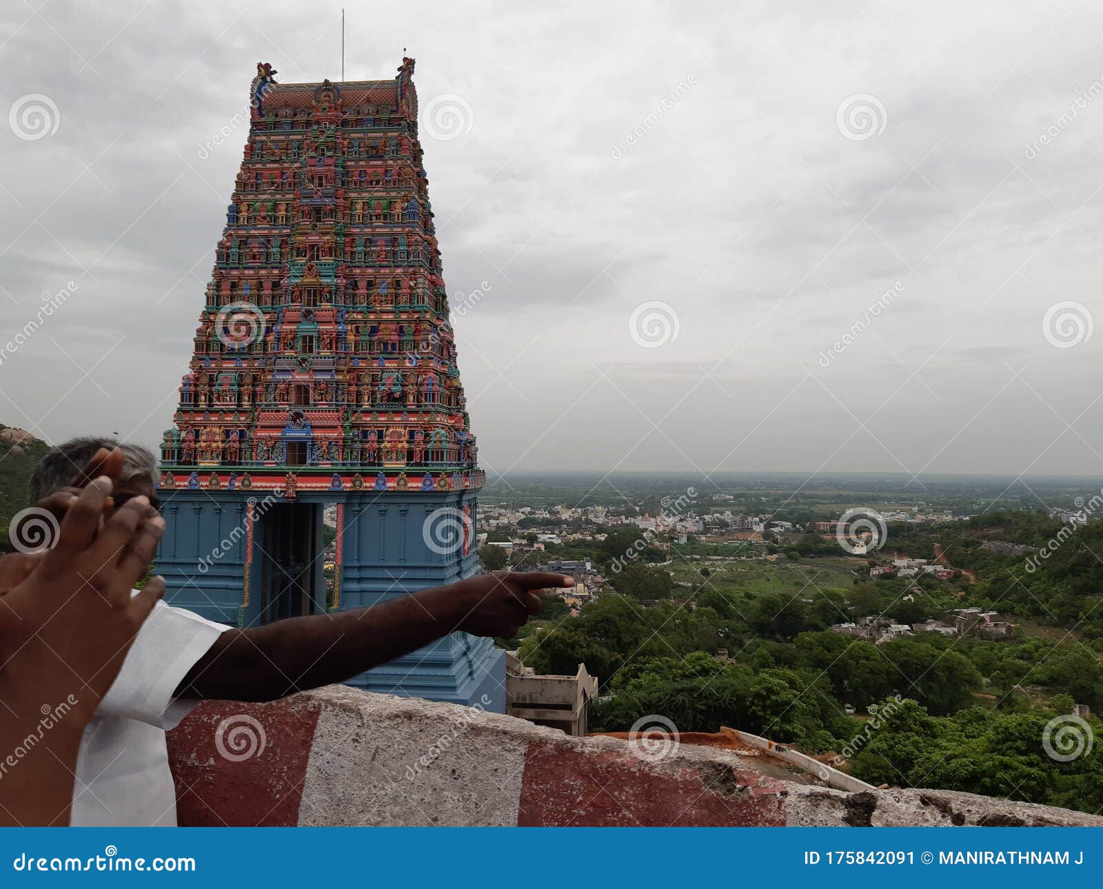 Tiruttani murugan temple stock image. Image of temple - 175842091