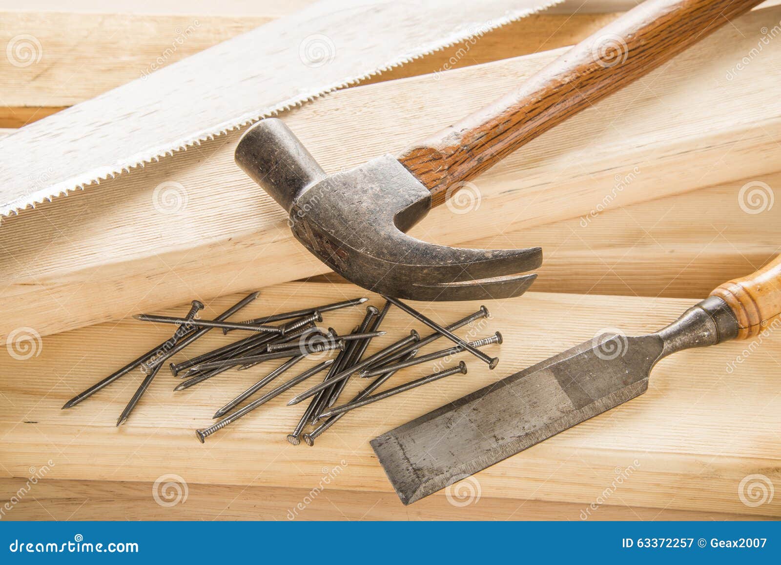 Tischler Tools stockbild. Bild von hilfsmittel, zimmerei - 63372257