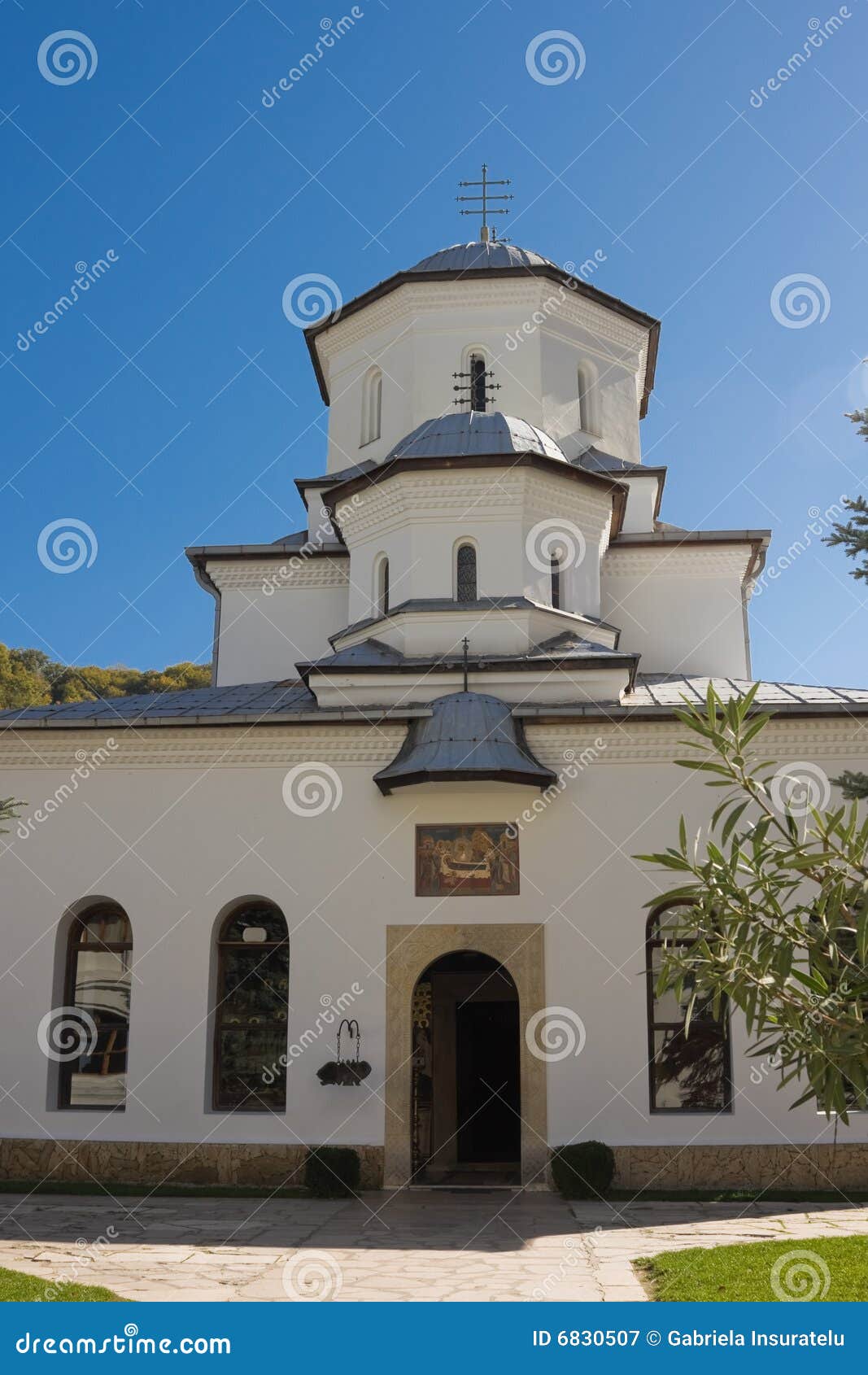Tismana Monastery stock image. Image of landmark, christian - 6830507