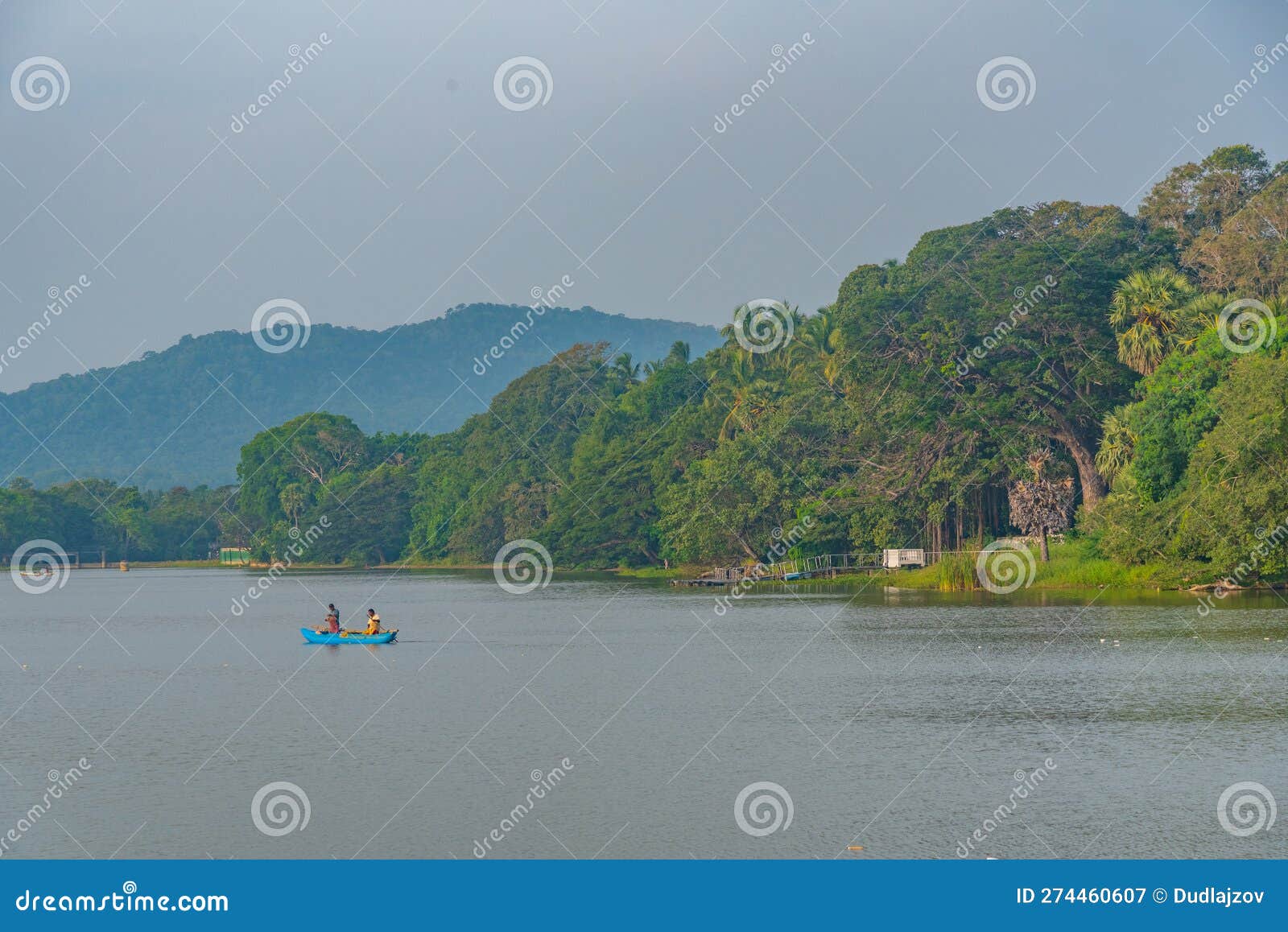 Tissa Weva Lake at Sri Lanka Stock Image - Image of scenic, scenery ...
