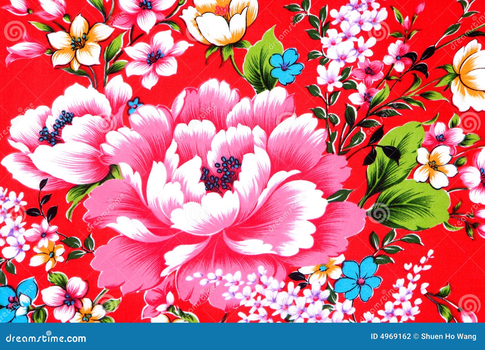 Tissu chinois photo stock. Image du mariage, rouge, tricotez - 4969162