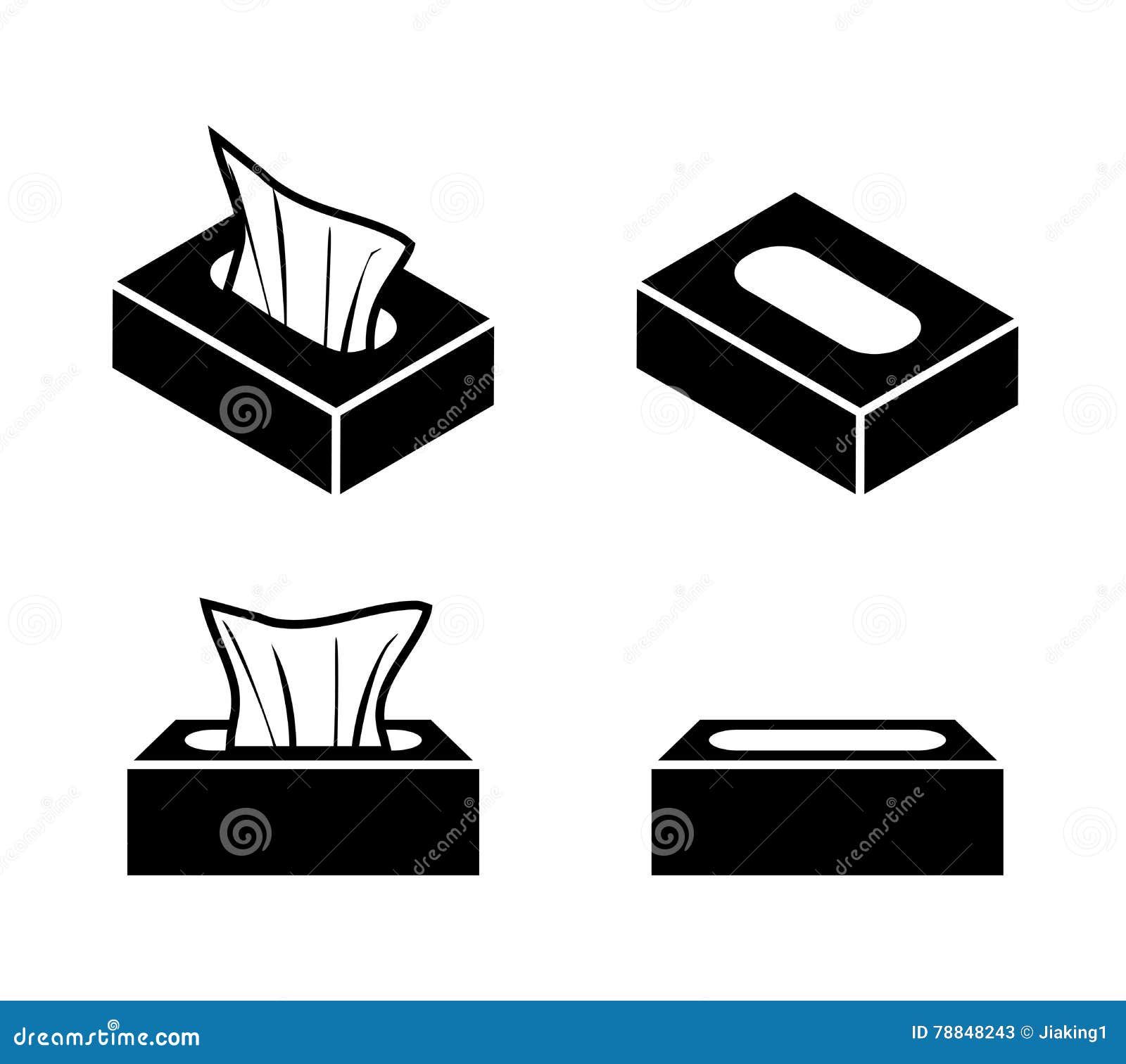 Tissue Box Outline Stock Illustrations – 1,911 Tissue Box Outline Stock ...