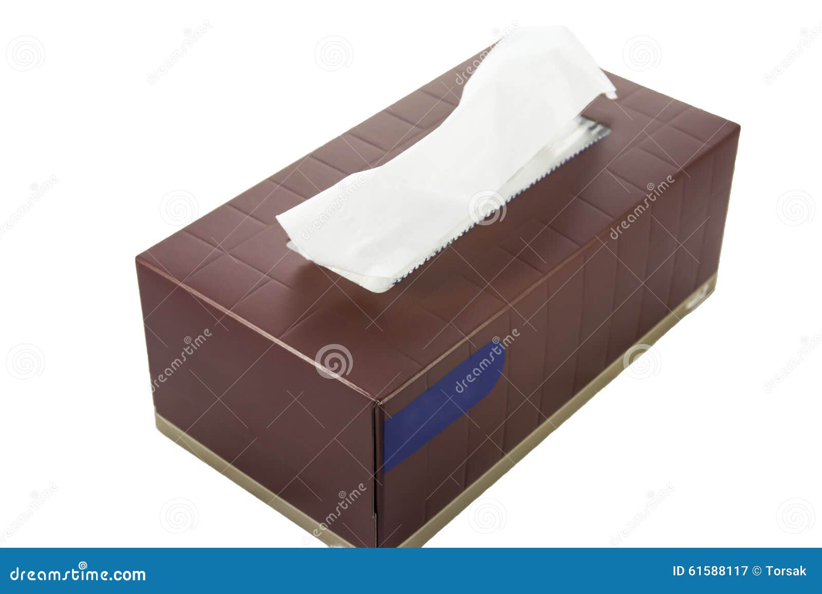 Tissue box stock image. Image of household, container - 61588117