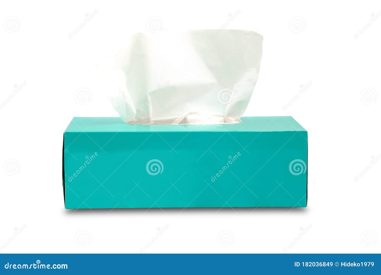 Tissue Box Mock Up White Tissue Box Blank Label and No Text for ...