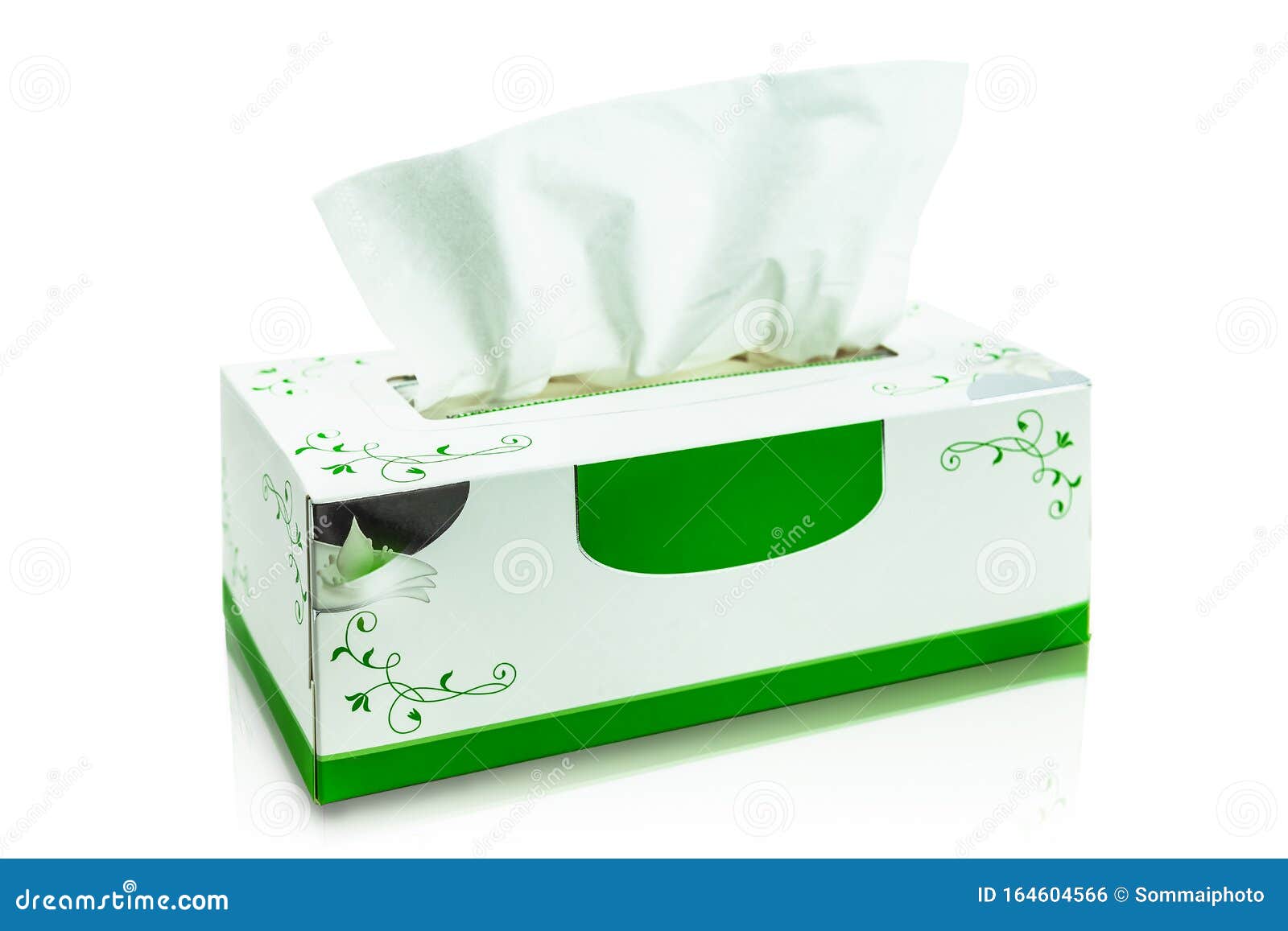 Tissue Box Mock Up White Tissue Box Blank Label and No Text for ...