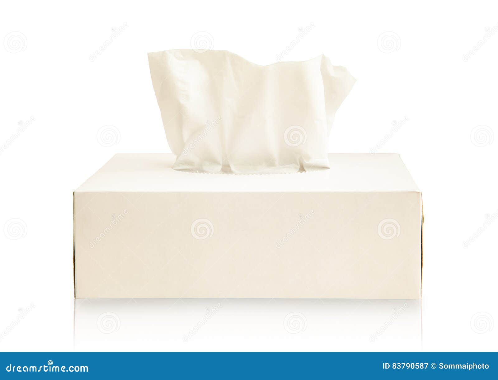Tissue Box Mock Up White Tissue Stock Image - Image of illness ...