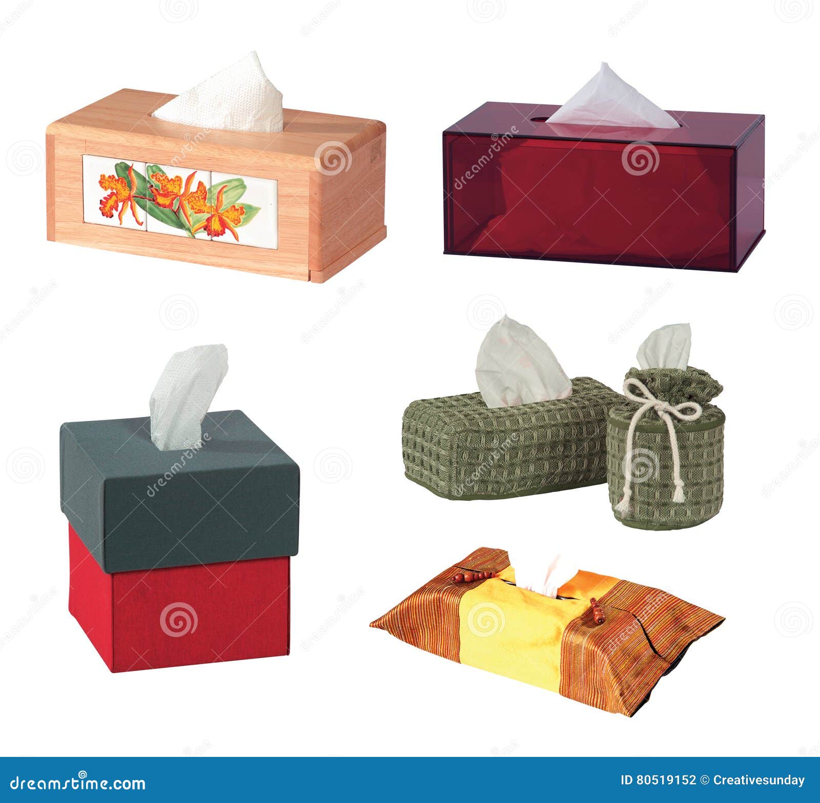Tissue boxes stock photo. Image of handmade, container - 80519152