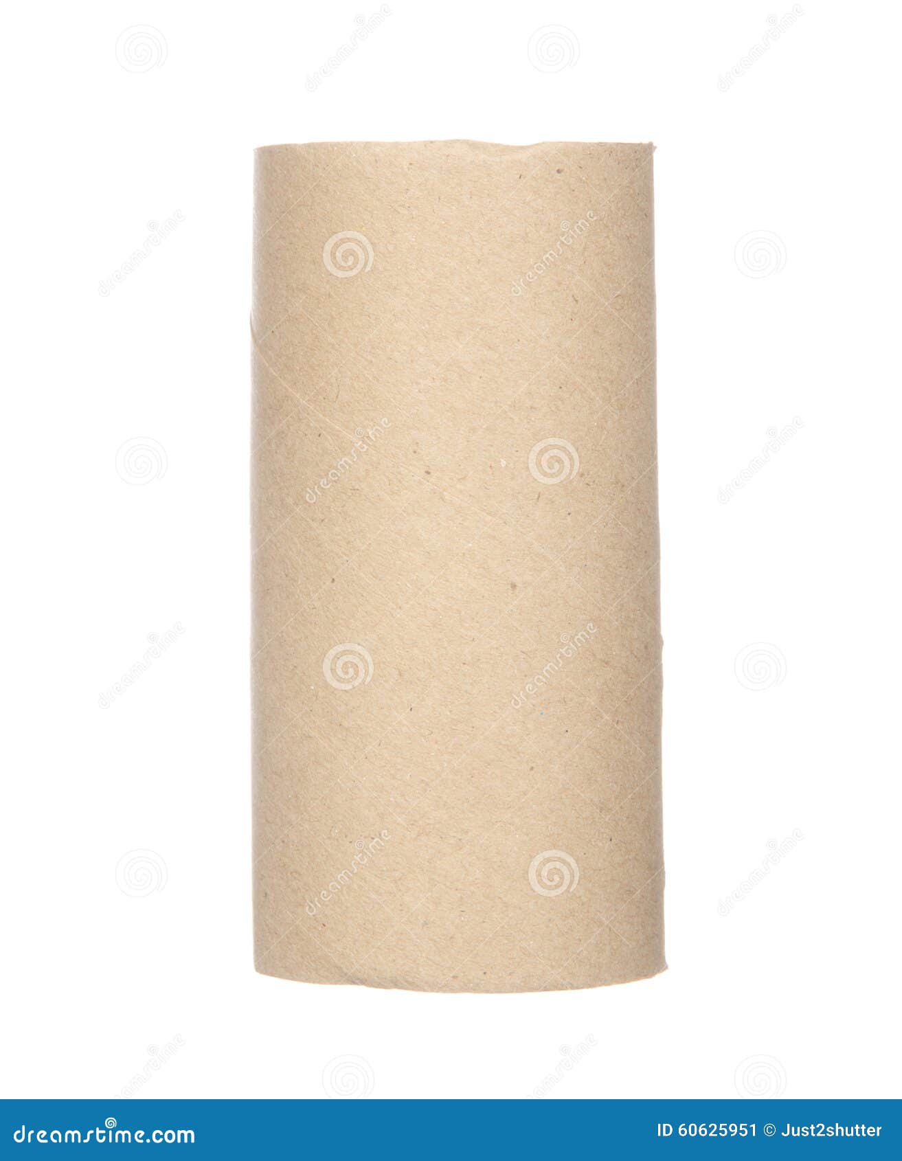 Tissue Core Isolated on White Stock Image - Image of material, tube ...