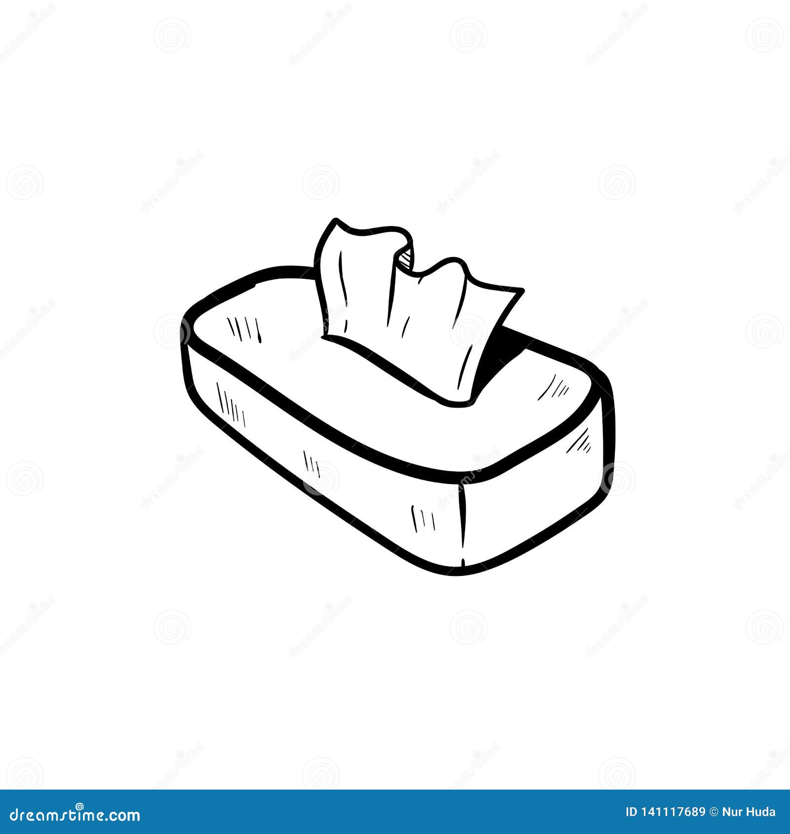 Tissue Doodle Icon Vector Simple Royalty-Free Stock Photo ...