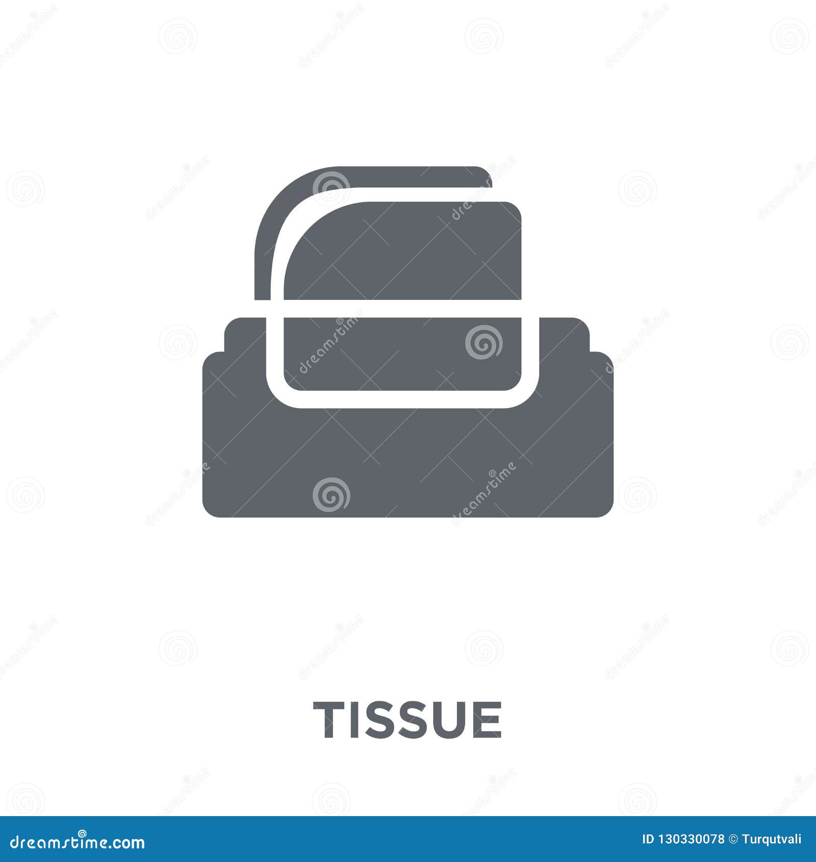 Tissue Icon from Collection. Stock Vector - Illustration of blank ...