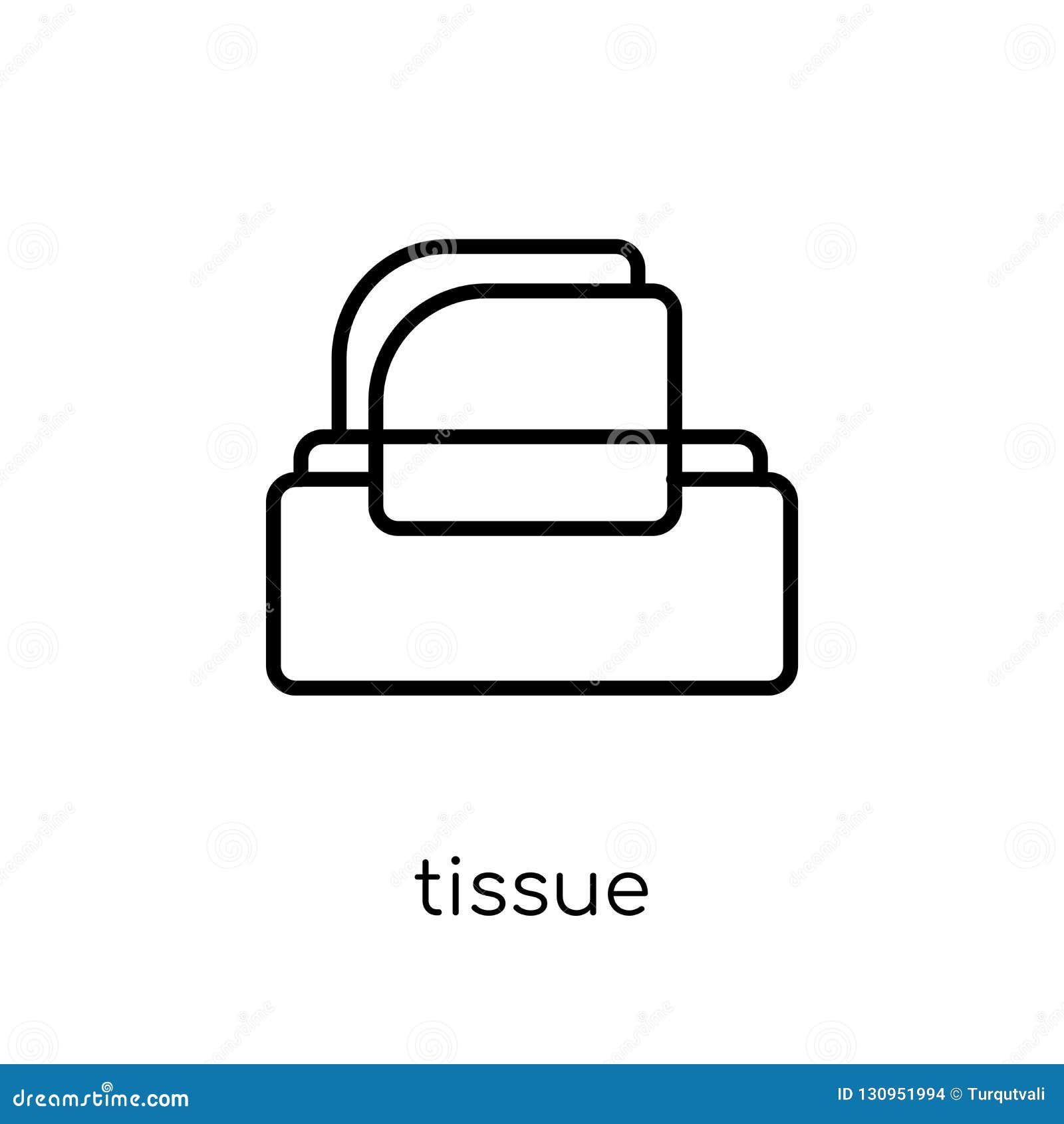 Tissue Icon from Collection. Stock Vector - Illustration of restroom ...