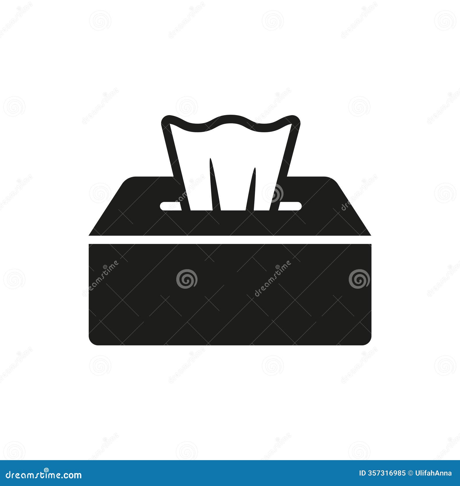 Tissue Icon Vector Basic Design Simple Stock Illustration ...