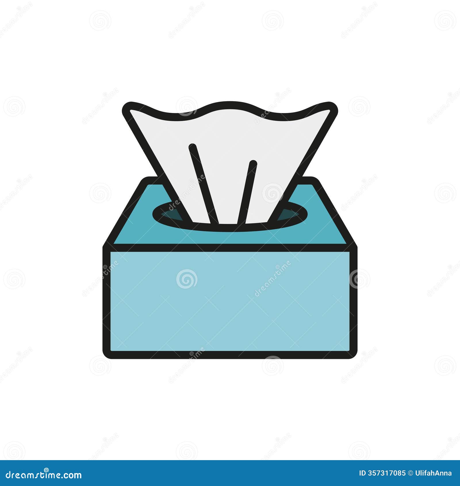 Tissue Icon Vector Basic Design Simple Stock Illustration ...