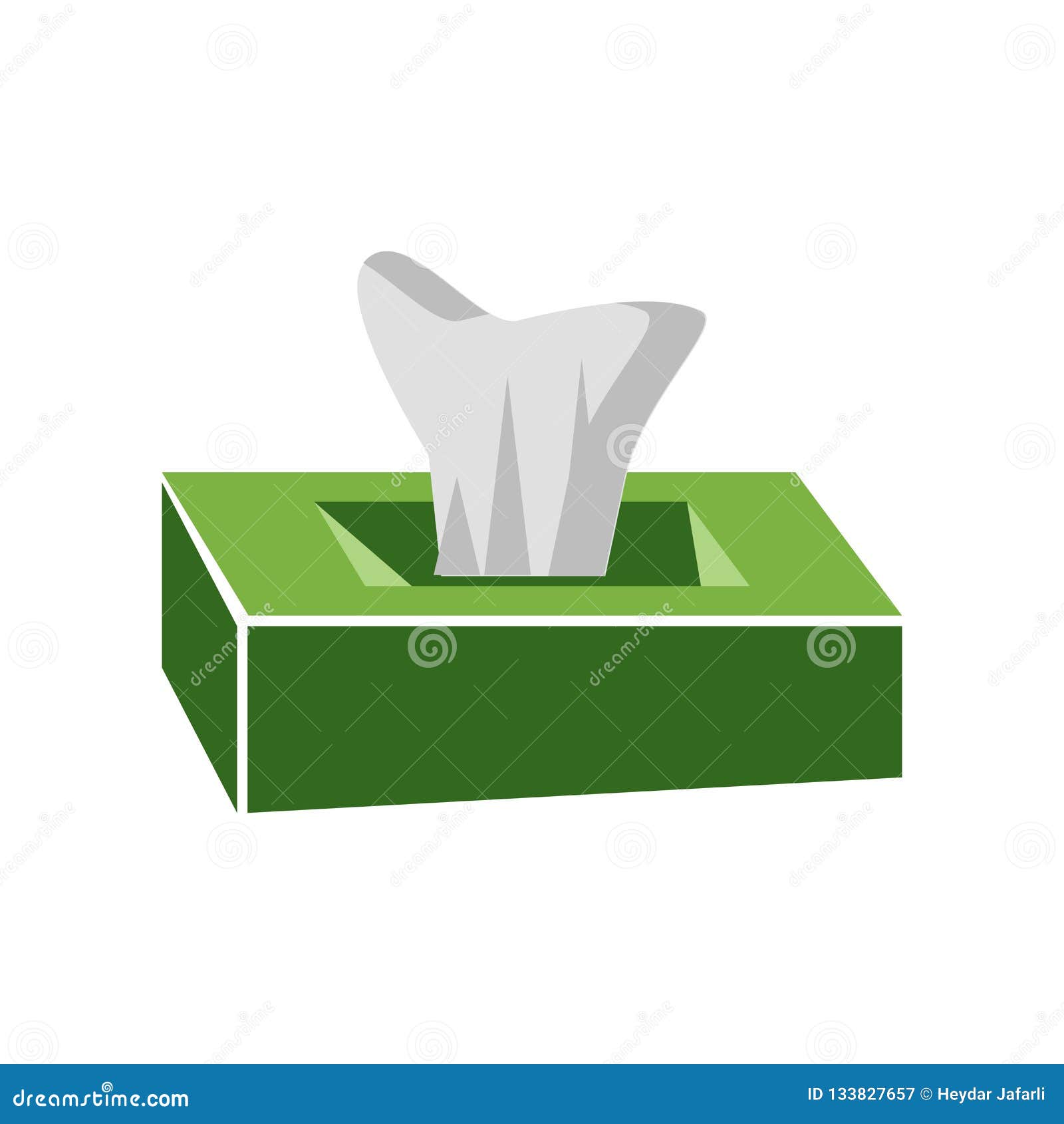 Tissue Icon Vector Sign and Symbol Isolated on White Background Stock ...