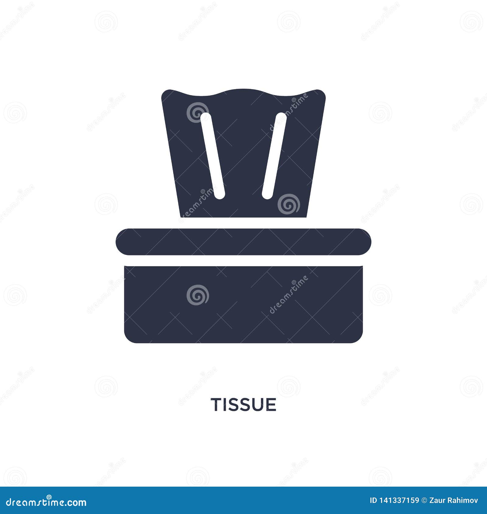 Tissue Icon on White Background. Simple Element Illustration from ...