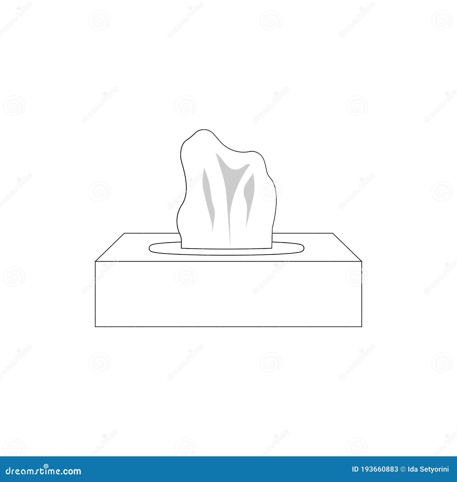 Tissue logo stock vector. Illustration of restroom, care - 193660883