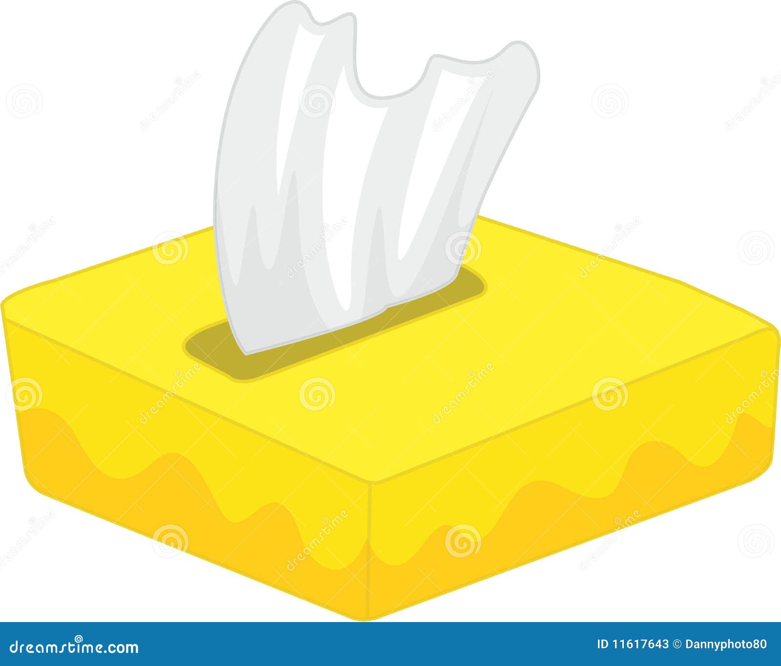 Tissue Paper For Toilet Or Kitchen. Cartoon Vector Illustration Symbol ...