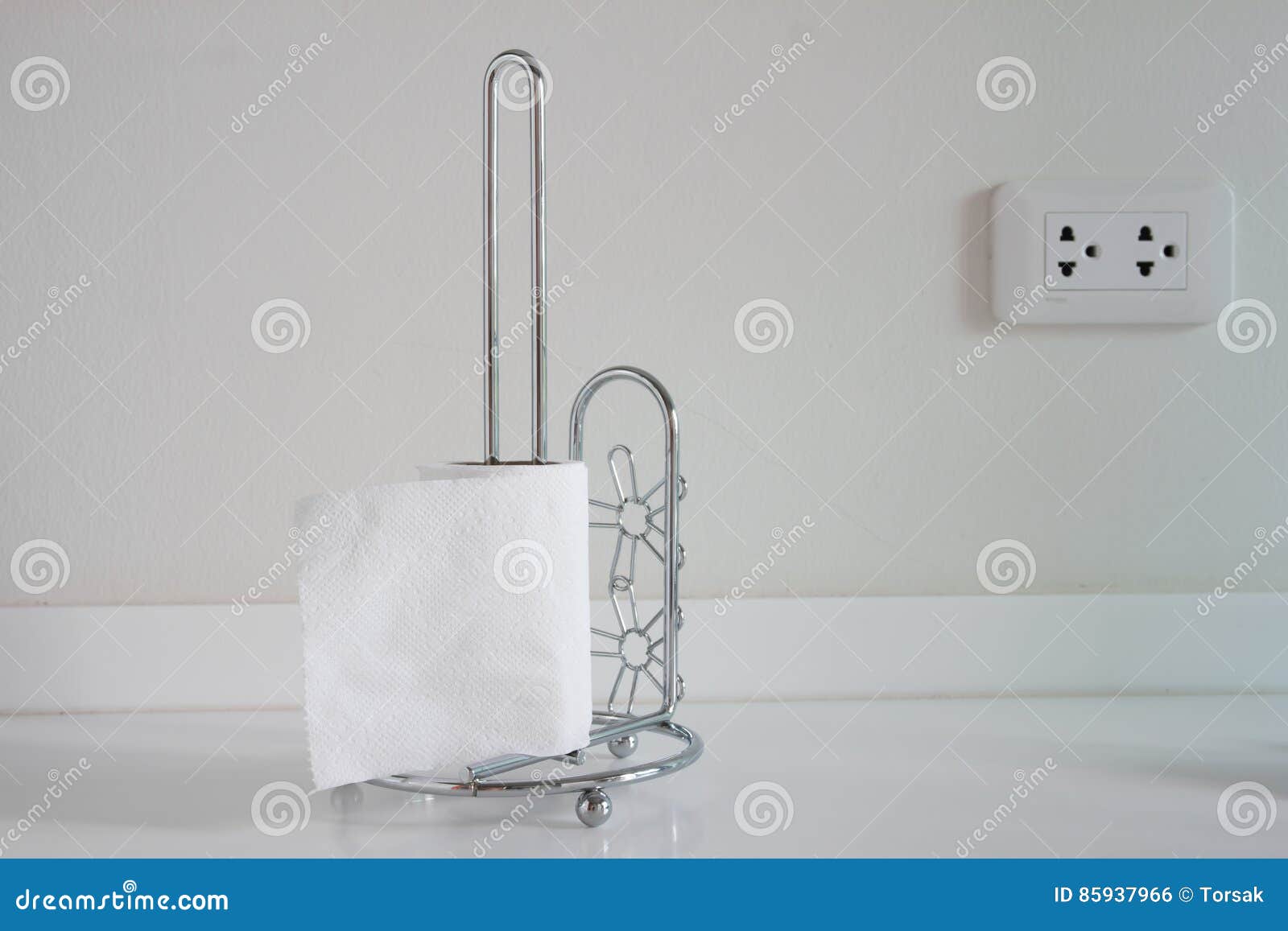 Tissue paper roll stock photo. Image of sanitary, closeup - 85937966