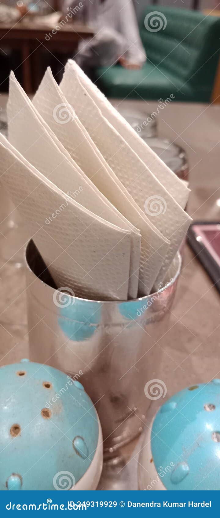 Tissue Paper on the Table for Cleaning. Stock Image - Image of produce ...