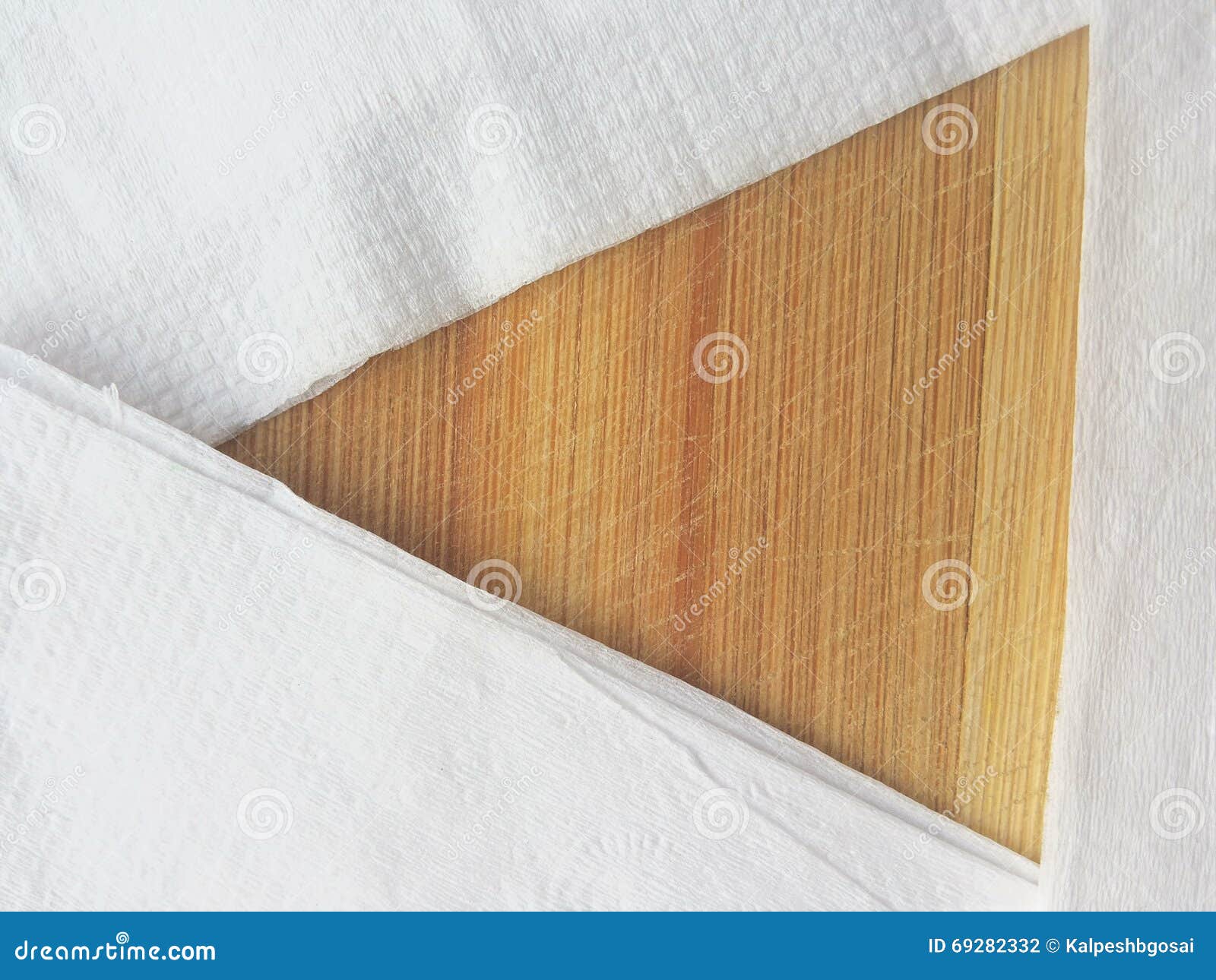 Tissue paper triagle stock photo. Image of hygiene, circle - 69282332