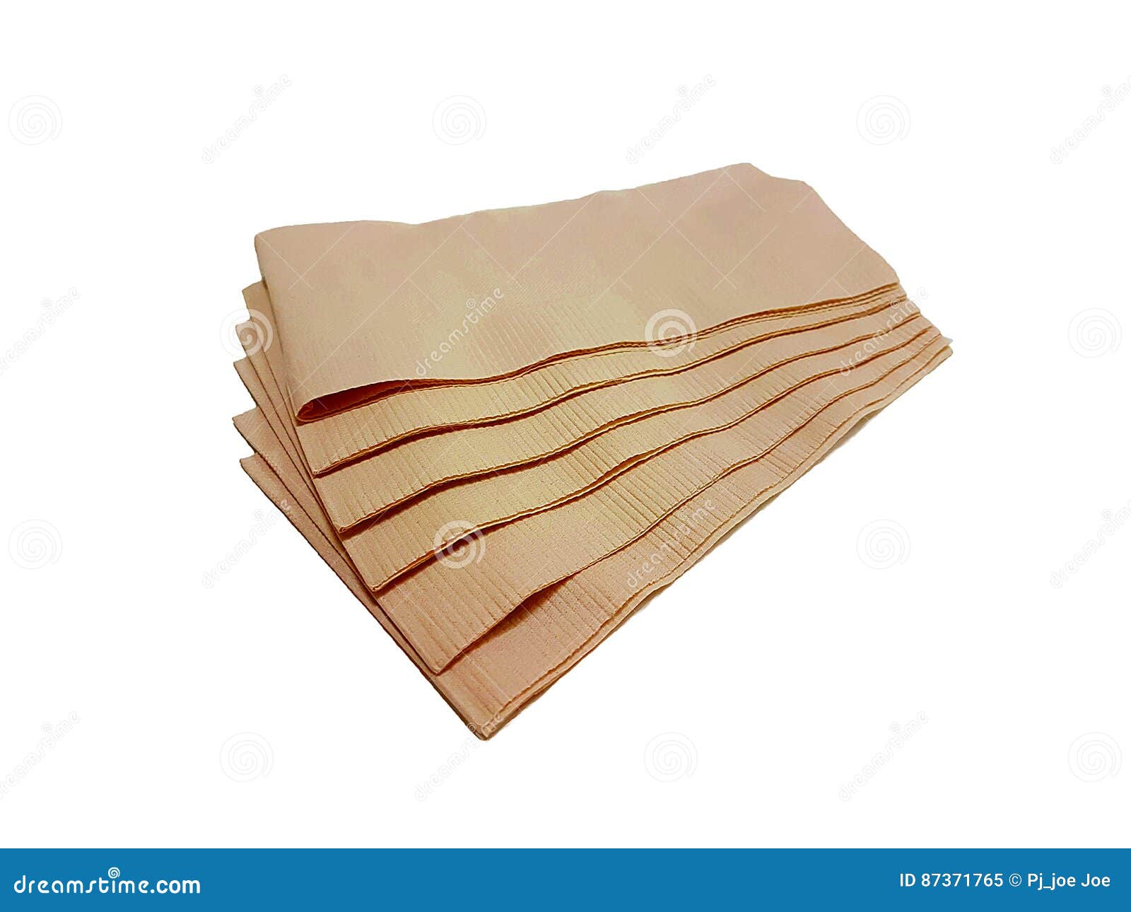 Tissue Paper on White Background. Stock Image - Image of view, abstract ...