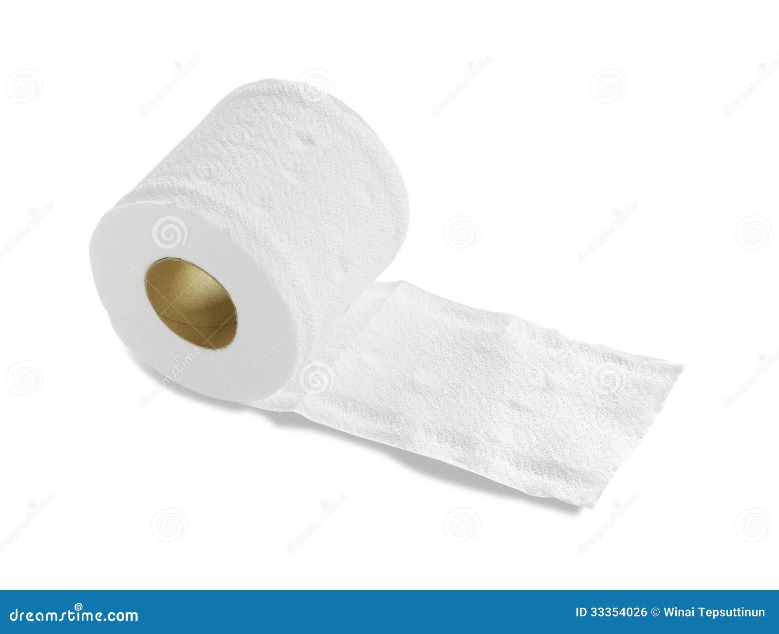 Tissue roll stock photo. Image of crumpled, circle, toilet - 33354026