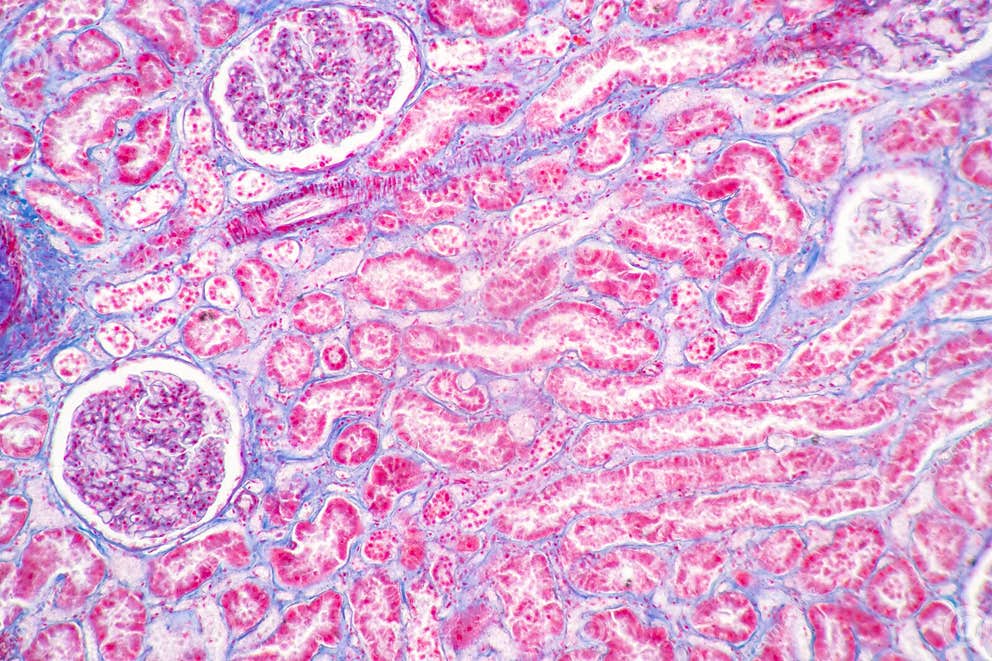 Tissue of Spleen Human, Liver Human and Kidney Human Under the ...