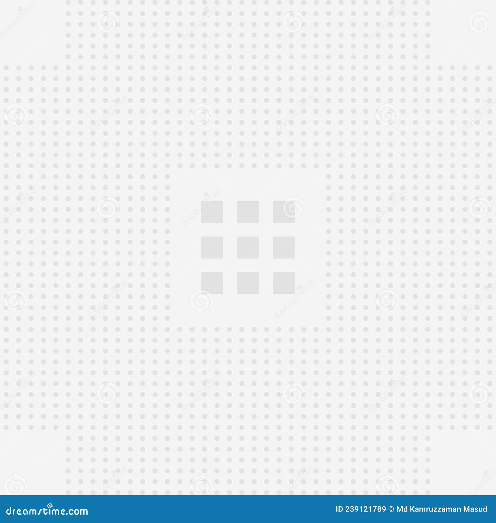 Tissue Template Design with Dot Pattern Vector Background. White Tissue ...