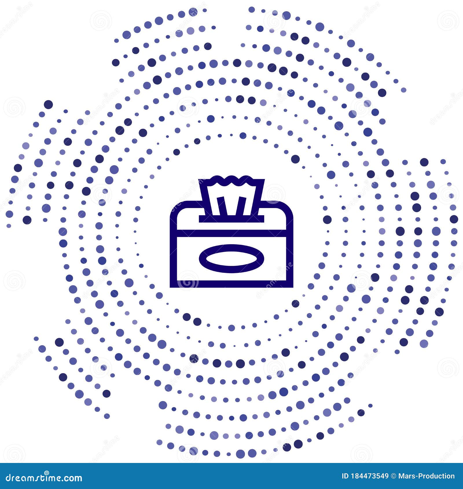 Tissue Vector Icon. Tissue Editable Stroke. Tissue Linear Symbol for ...