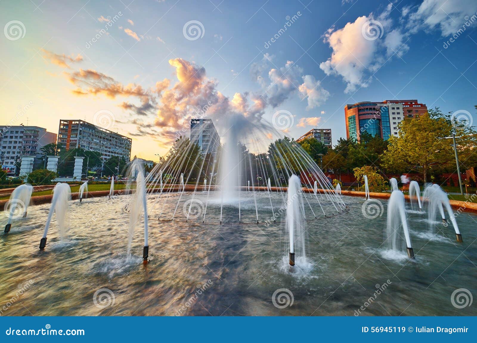 Titan Park Artesian Fountain Stock Image | CartoonDealer.com #56945119