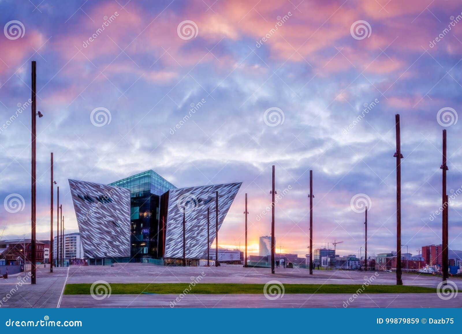 Titanic Belfast Monument editorial stock image. Image of tourism - 99879859