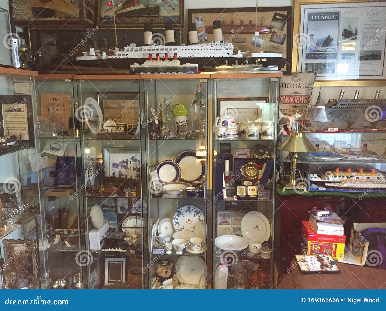 Titanic editorial photo. Image of memorabilia, ship - 169365666