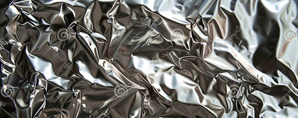 A Titanium Background with a Crumpled Foil Texture, Creating a Dynamic ...