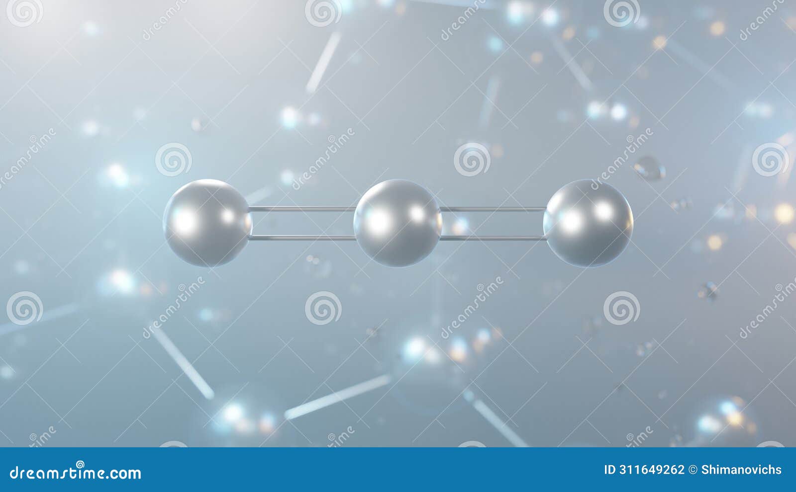Titanium Dioxide Molecular Structure, 3d Model Molecule, Titanium(iv ...