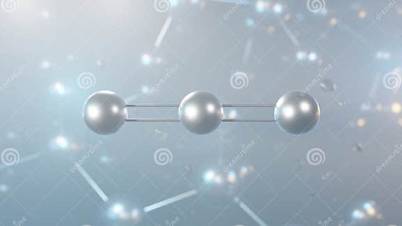 Titanium Dioxide Molecular Structure, 3d Model Molecule, Titanium(iv ...