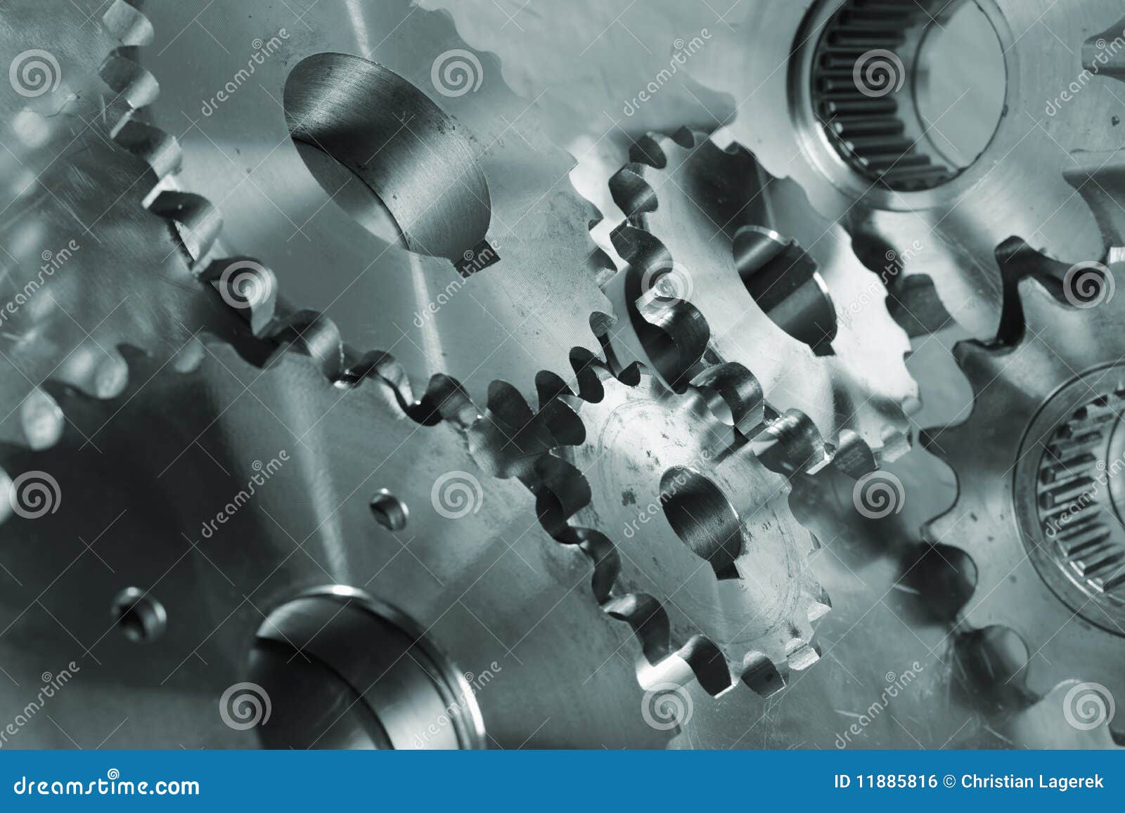 Titanium gear parts stock photo. Image of hitech, concept - 11885816