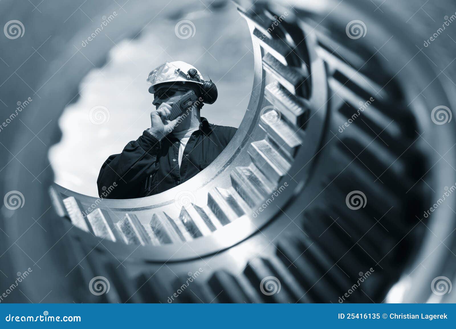 Titanium Gears and Engineering Stock Image - Image of power, cogwheel ...
