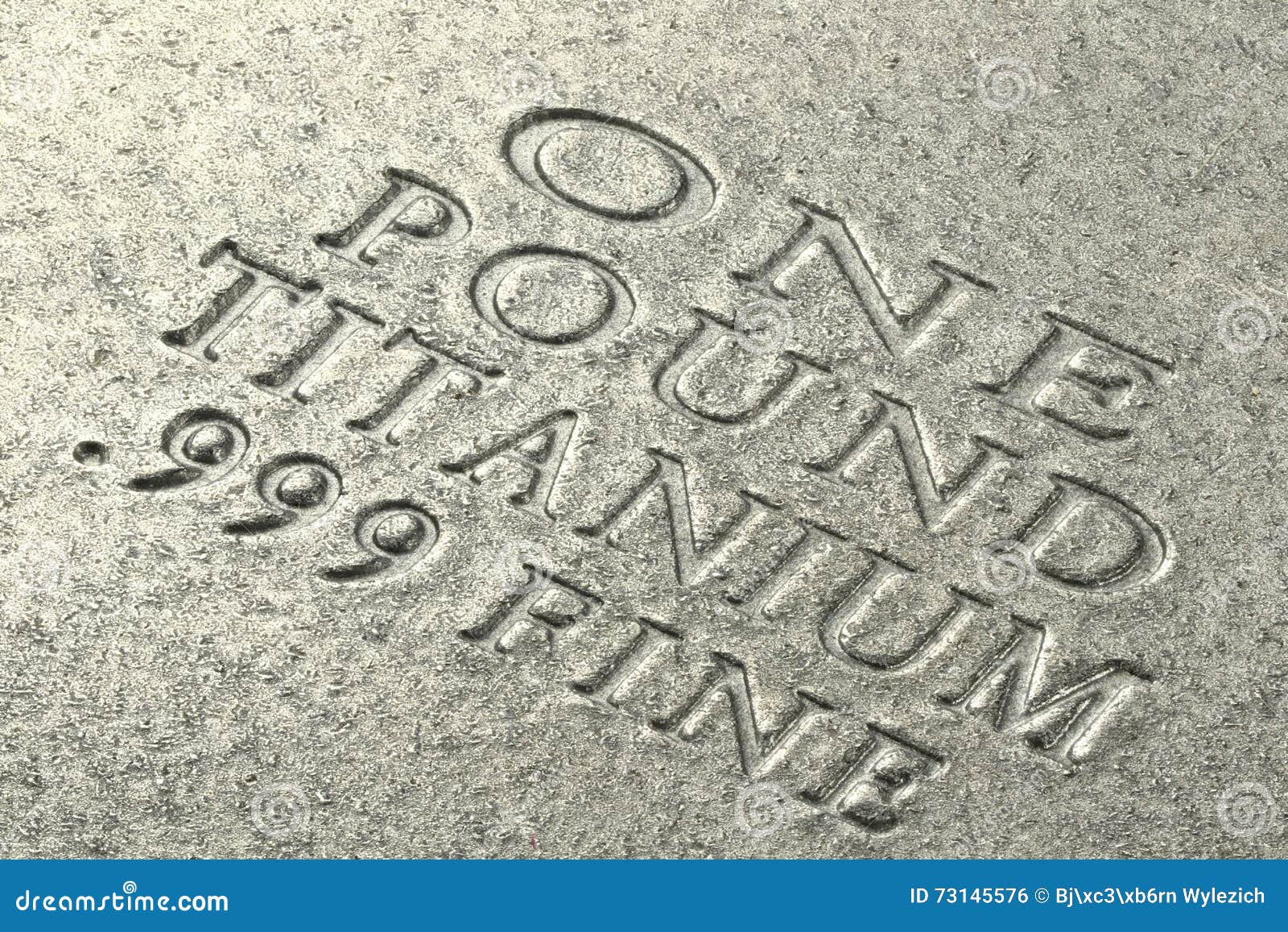 Titanium ingot stock photo. Image of titanium, transition - 73145576