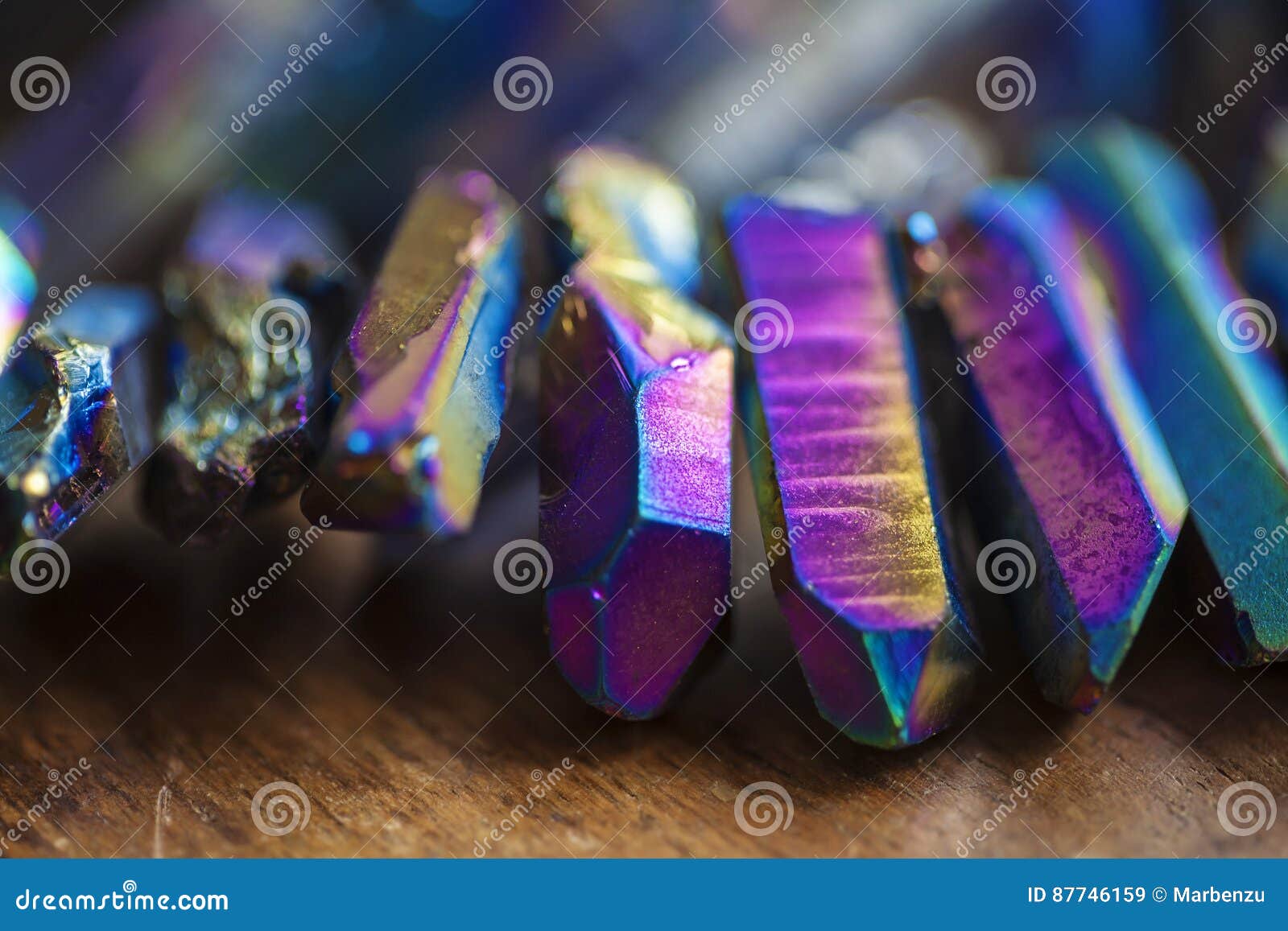Titanium Quartz stock image. Image of genuine, druze - 87746159