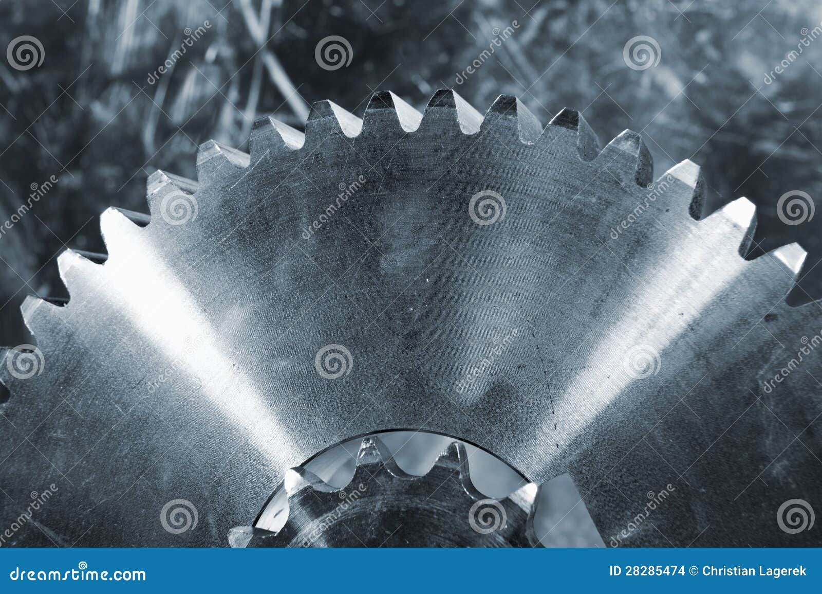 Titanium and Steel Gear Wheels Stock Photo - Image of precision, energy ...